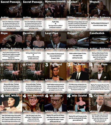 Clue | Smash Up Custom Factions Wiki | Fandom