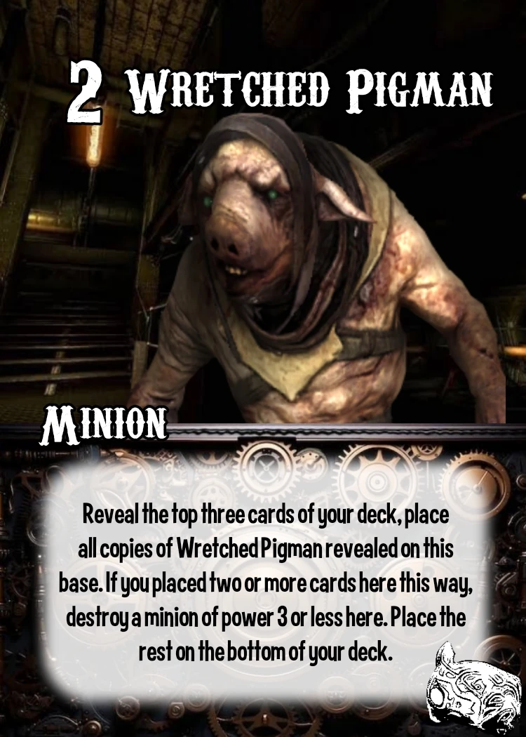 Wretched Pigmen | Smash Up Custom Factions Wiki | Fandom