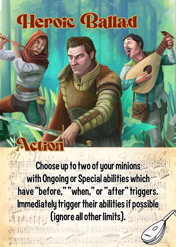 Bards | Smash Up Custom Factions Wiki | Fandom