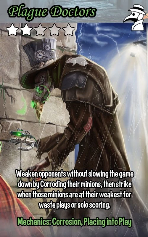 Plague Doctors | Smash Up Custom Factions Wiki | Fandom