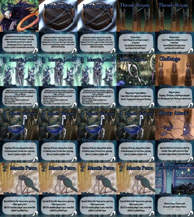 Mantis Tribe | Smash Up Custom Factions Wiki | Fandom