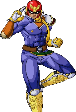 Captain Falcon Knee Melee