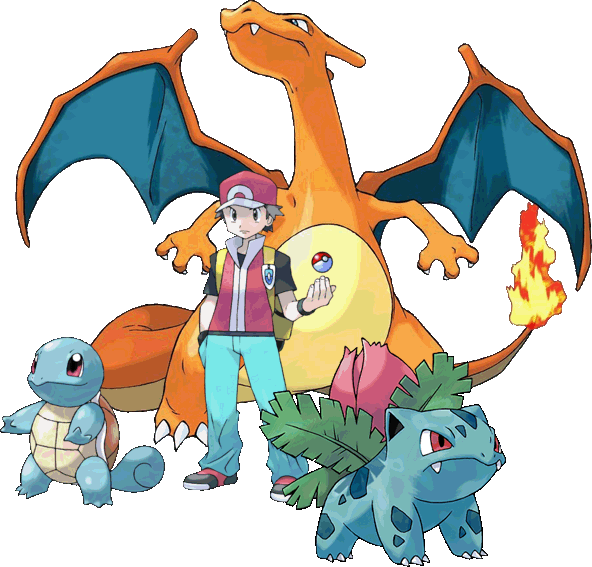 Red - Squirtle, Ivysaur, Charizard | Smash Bros Custom Movesets Wiki ...