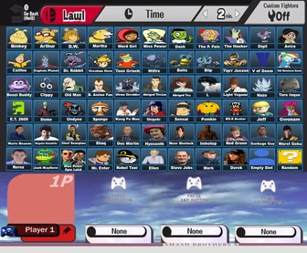 List of Characters in Versions of Smash Bros Lawl | World of Smash Bros ...