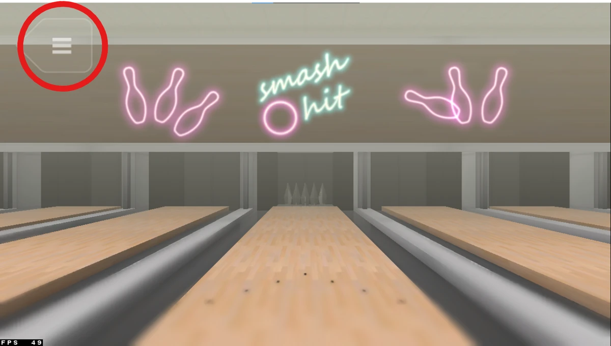 Exit button glitch in the credits minigame | Smash Hit Wiki | Fandom