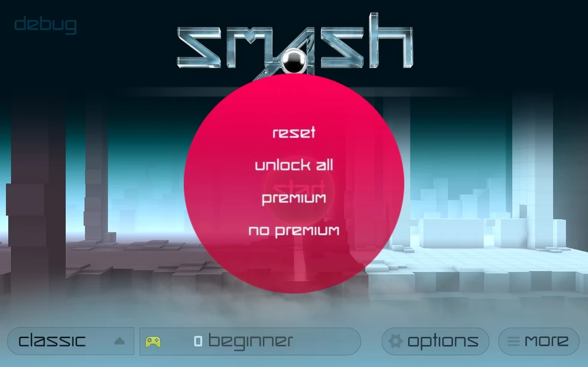 Debug Menu | Smash Hit Wiki | Fandom
