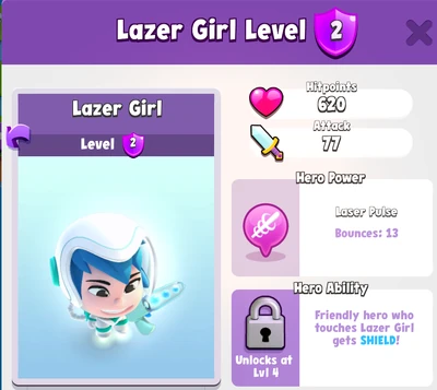Lazer Girl | Smash Land Wiki | Fandom