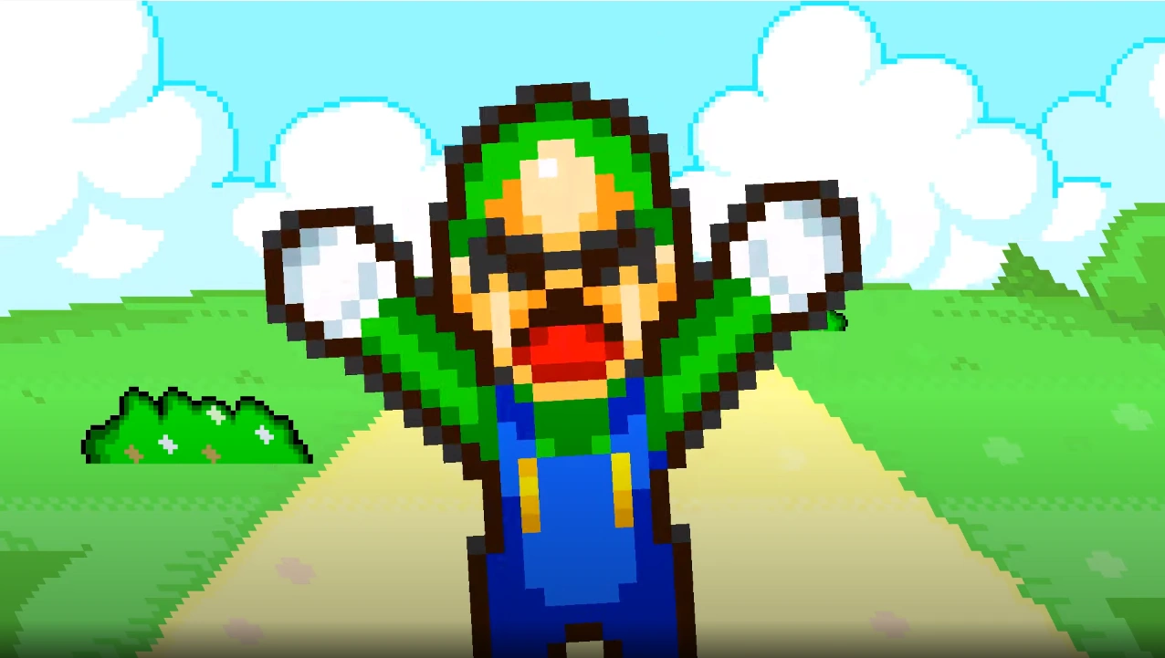 Luigi Fireball Sprite