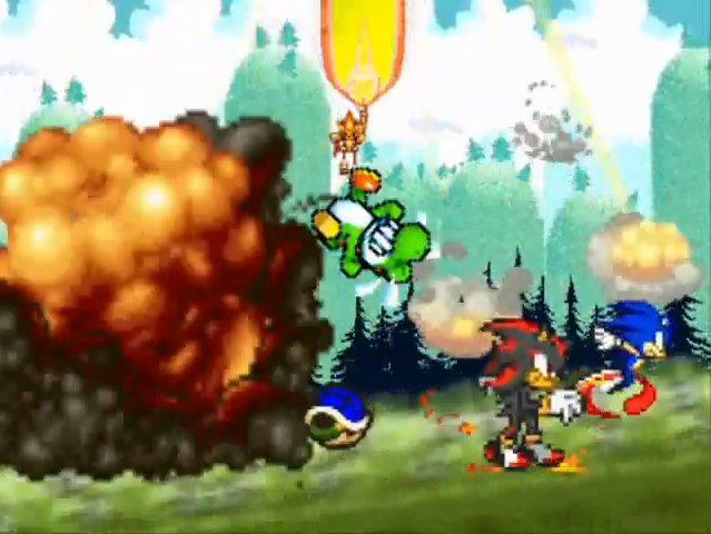 Team Mario vs. Mecha Sonic 1 (2006 Series) | Super Mario Bros. Z Wiki ...