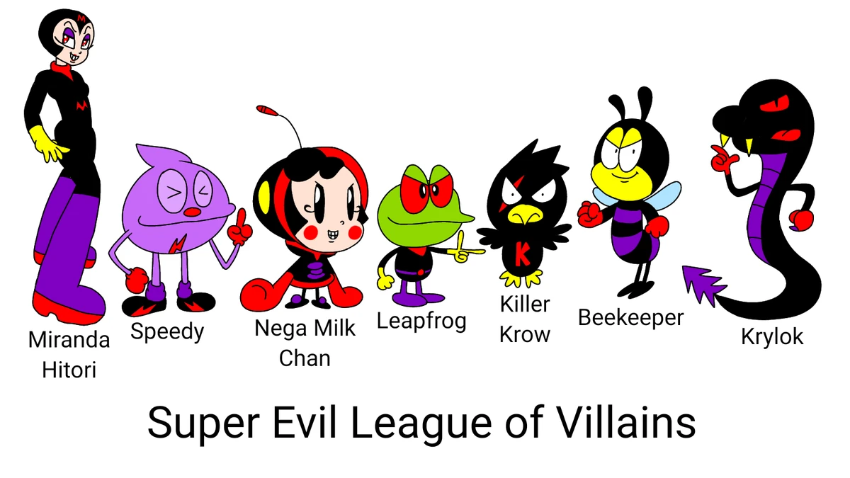 Super Evil League of Villains | Super Milk Chan Fanon Wiki | Fandom