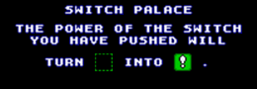 Palace Switch | Super Mario Flash 2 Wiki | Fandom