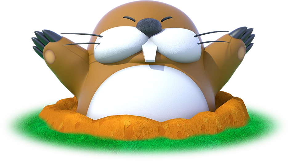 Monty Mole | Super Mario Island Wiki | Fandom