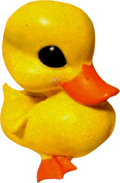 Smiling Rubber Duck