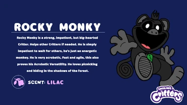 Rocky Monky | Smiling Critters Wiki | Fandom