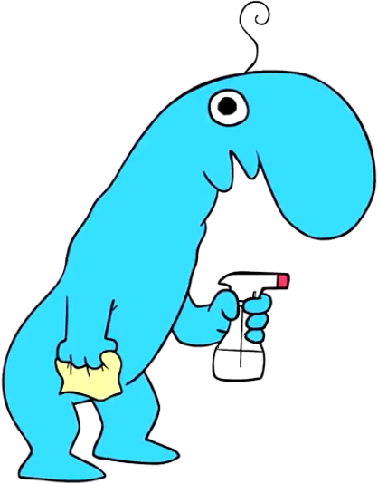 Blue Janitor Dude | Smiling Friends Wiki | Fandom