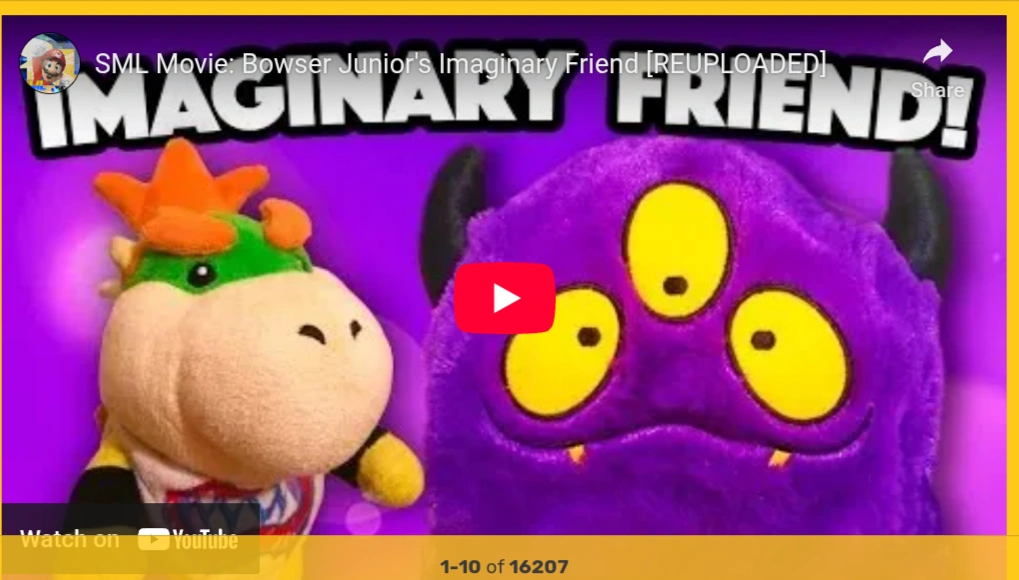 Bowser Junior's Imaginary Friend! | SML Transcripts Wiki | Fandom