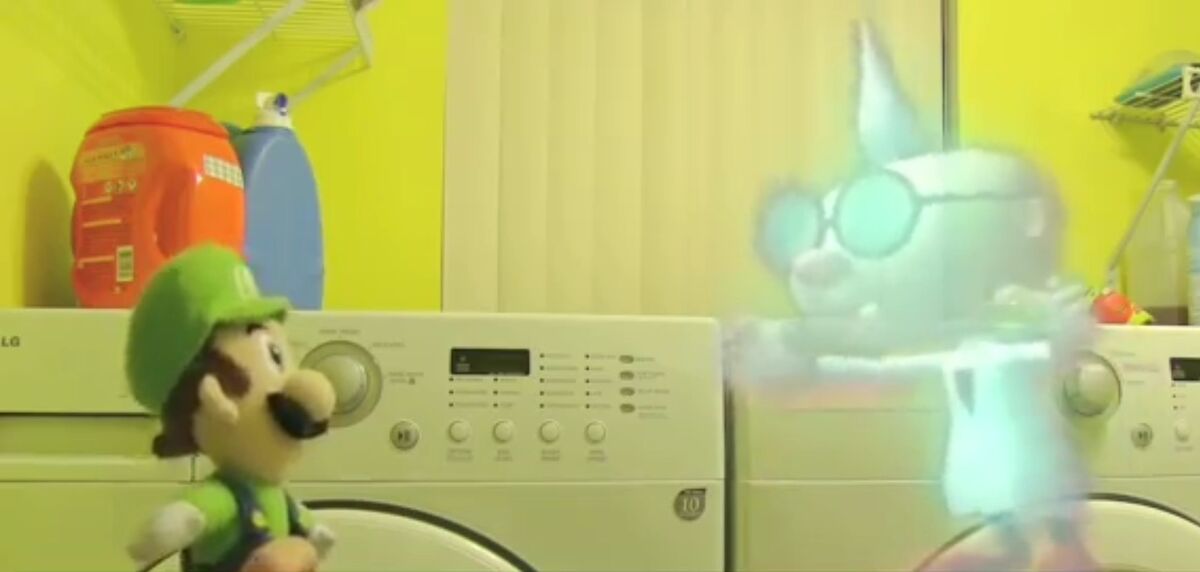 Professor E. Gadd (Original Luigi's Mansion) | SuperMarioLogan Wiki ...