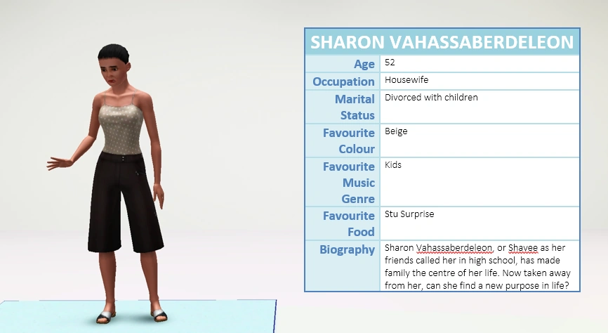 Sharon Vahassaberdeleon | Smole (Sims 3) Wiki | Fandom