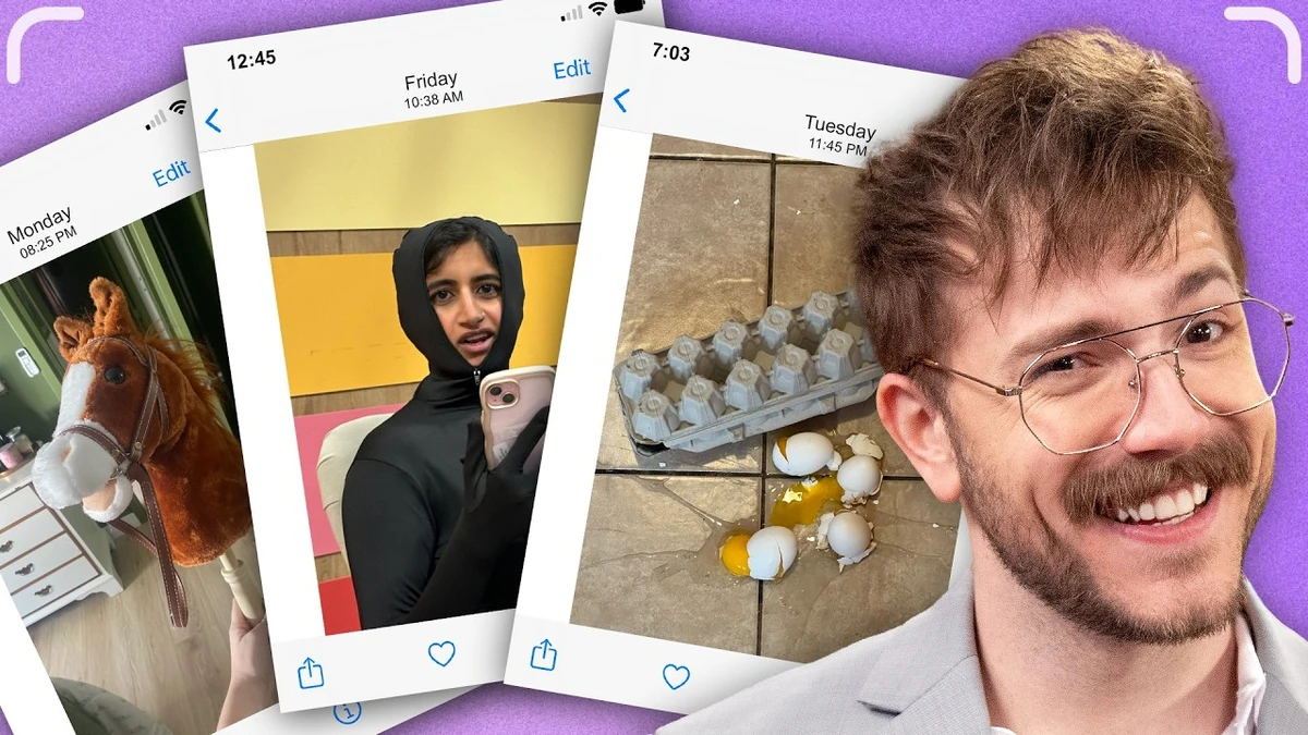 Can We Guess Our Crew Based On Their Camera Roll? (Phone It In) | Smosh ...