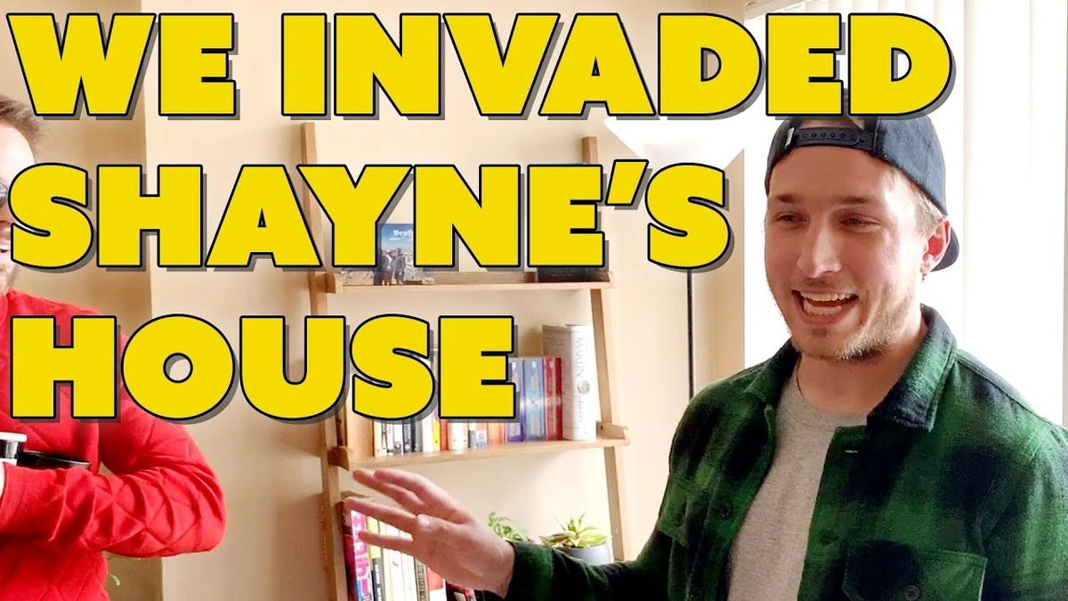 WE INVADED SHAYNE'S HOUSE | Smosh Wiki | Fandom