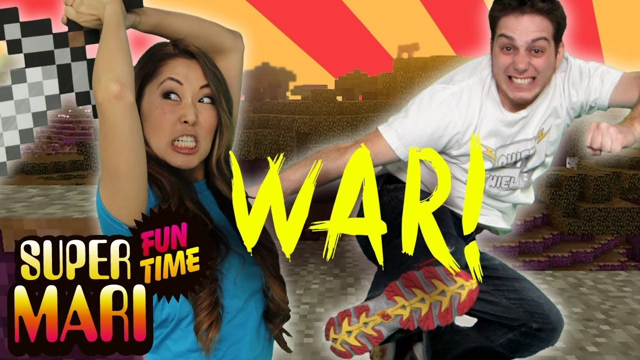 MINECRAFT WAR ON LASERCORNIA | Smosh Wiki | Fandom