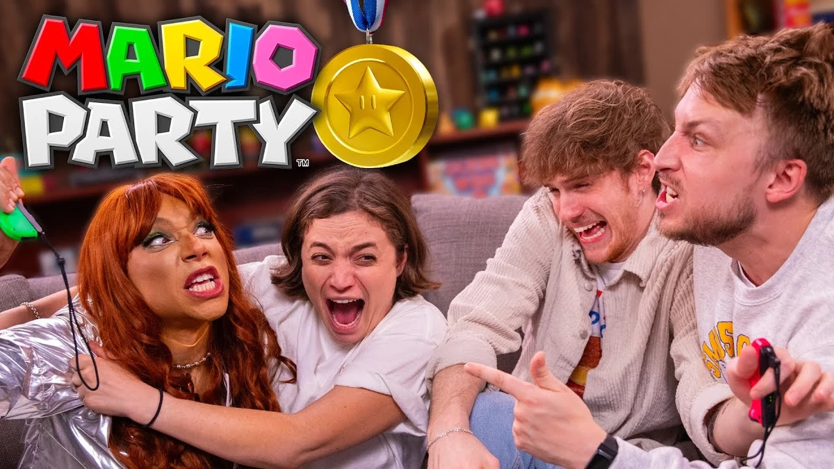 Epic Mario Party Prank | Smosh Wiki | Fandom