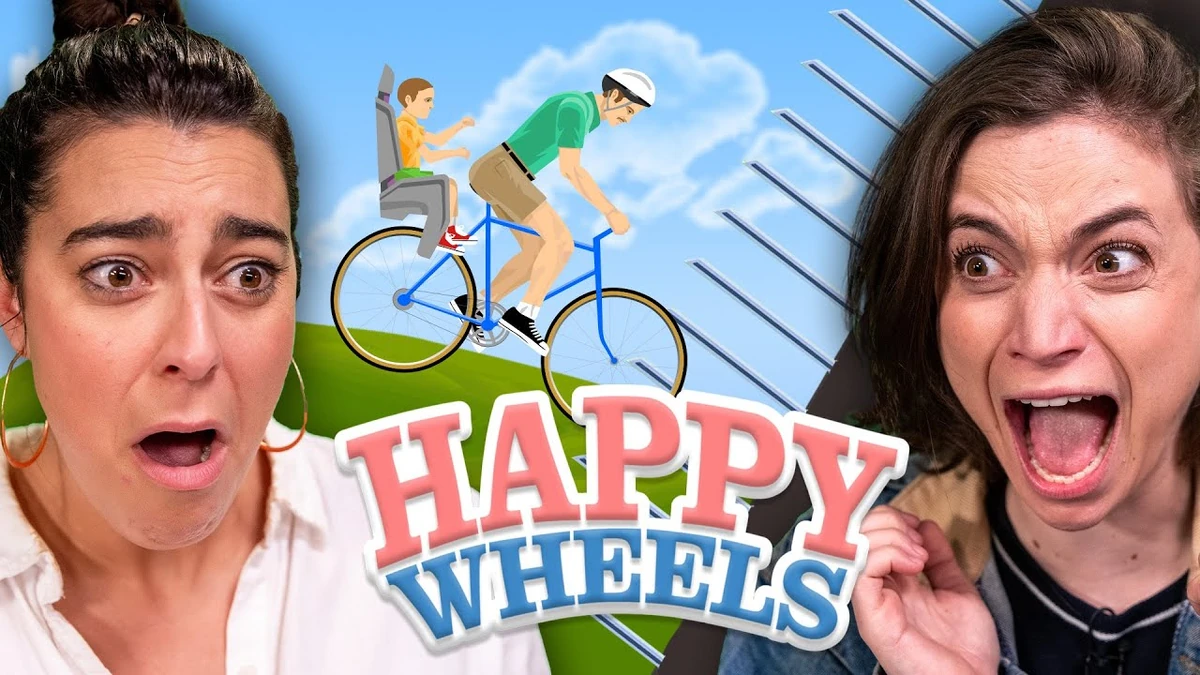 Our First Time Playing Happy Wheels | Smosh Wiki | Fandom
