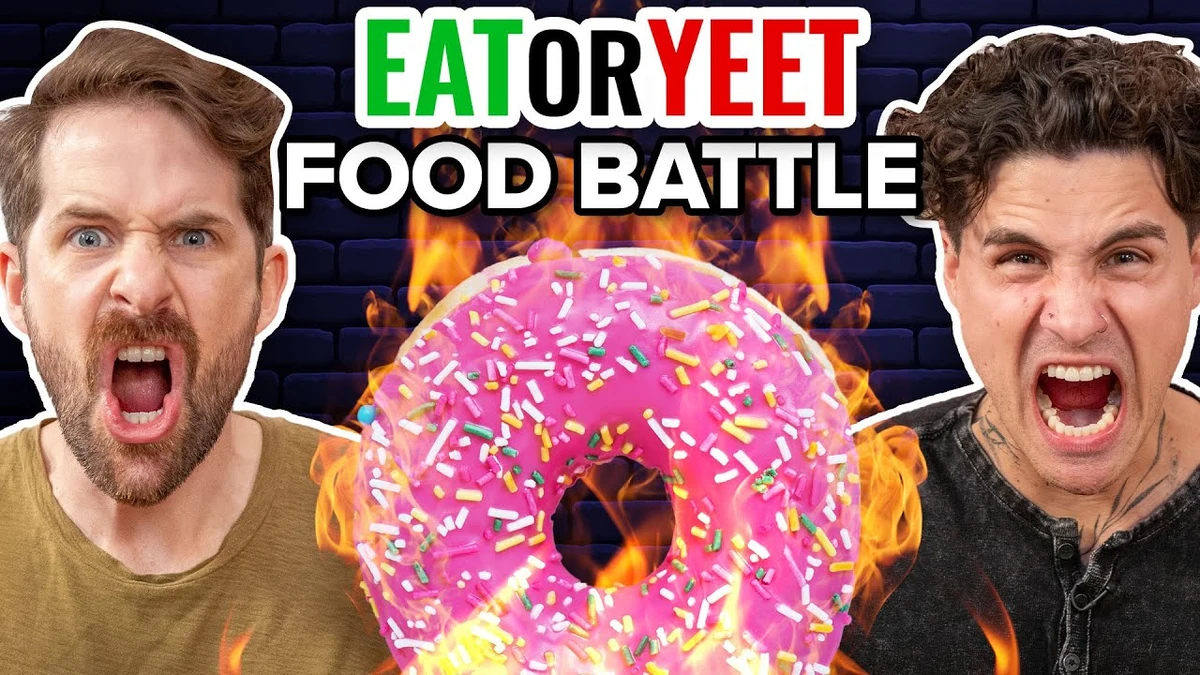 Eat It Or Yeet It: Food Battle Edition! | Smosh Wiki | Fandom