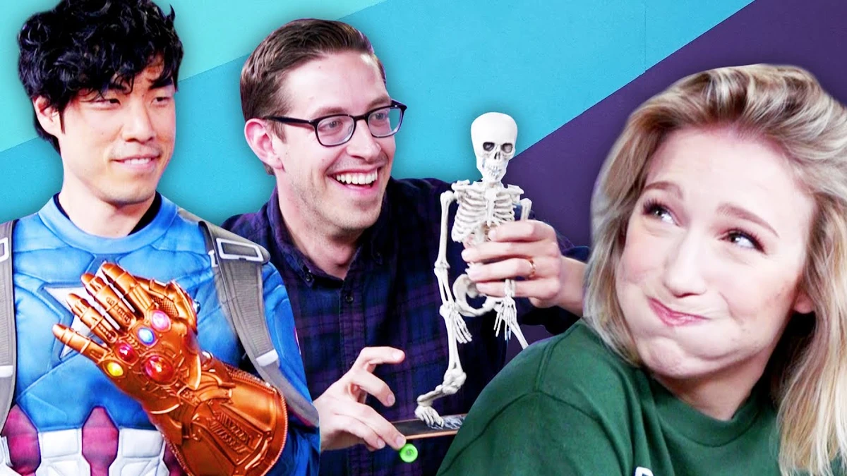 TRY NOT TO LAUGH CHALLENGE 24 w/ THE TRY GUYS | Smosh Wiki | Fandom