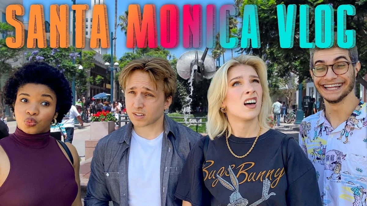 We Went To Santa Monica And Bought Dumb Stuff (Squad Vlogs) | Smosh ...