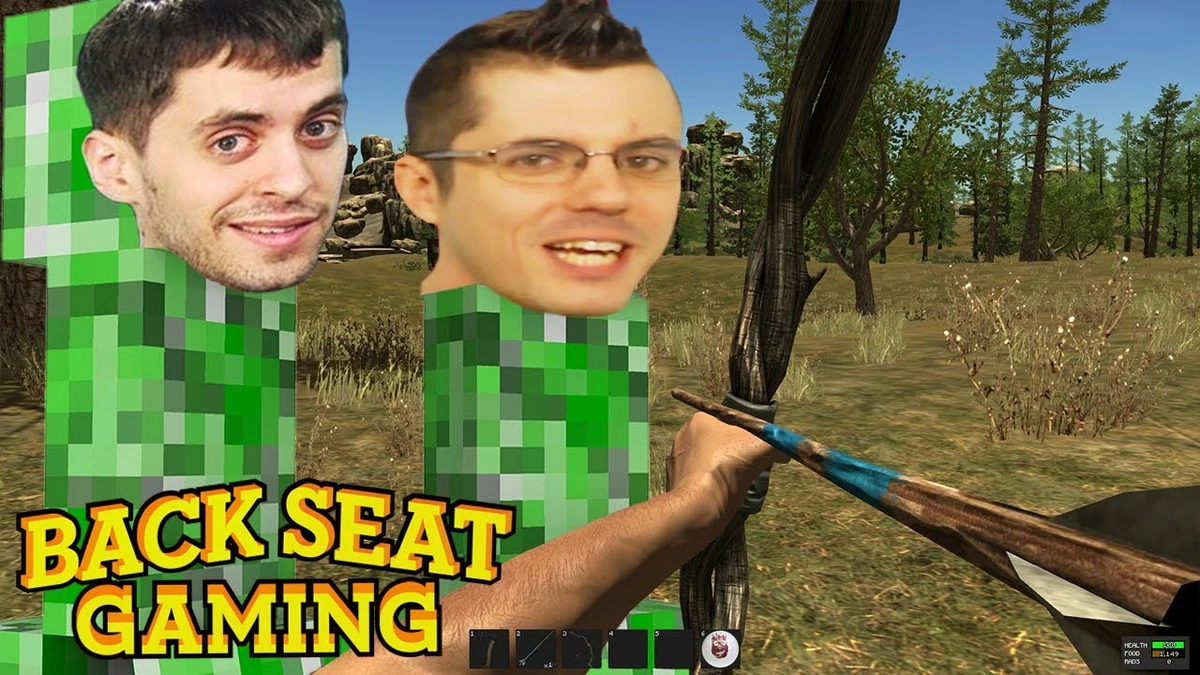 HUNTING IN ADULT MINECRAFT (Backseat Gaming) | Smosh Wiki | Fandom