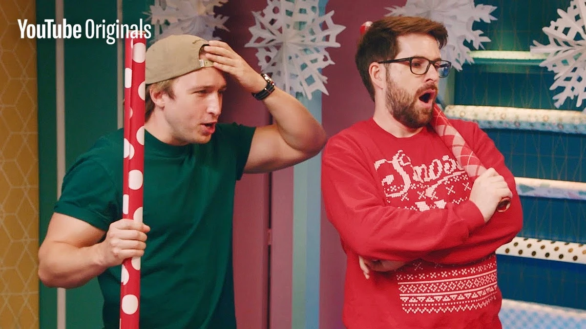 Our Secret Santa Gift to MatPat! (The Great Gift Exchange) | Smosh Wiki ...