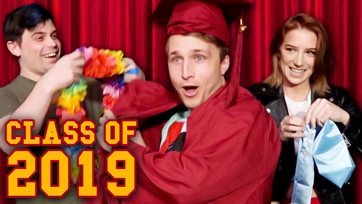 Surprising Shayne with a Graduation Ceremony (he cries) | Smosh Wiki ...