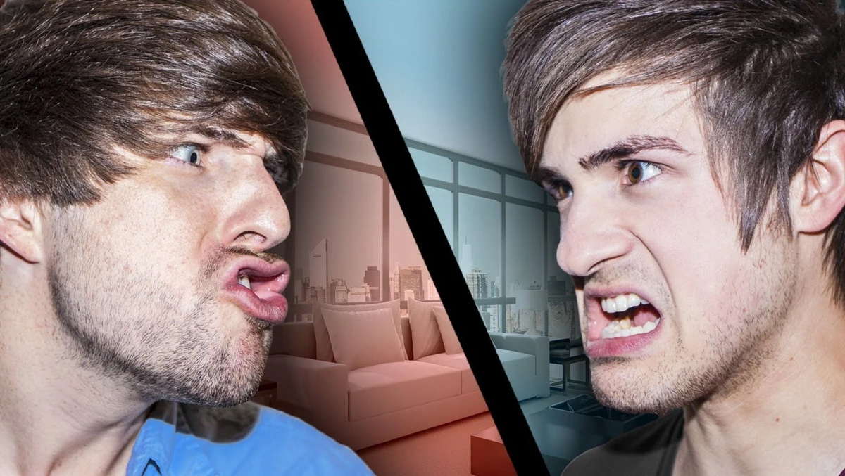 LONGEST STARING CONTEST EVER | Smosh Wiki | Fandom