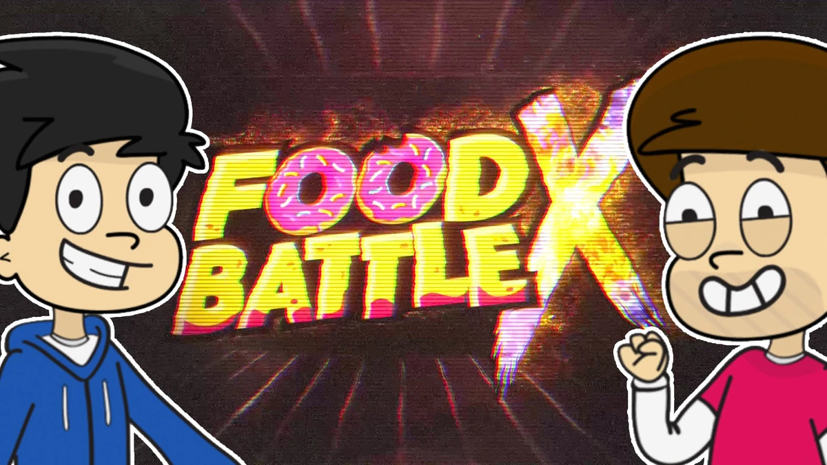 FOOD BATTLE X CARTOONS | Smosh Wiki | Fandom