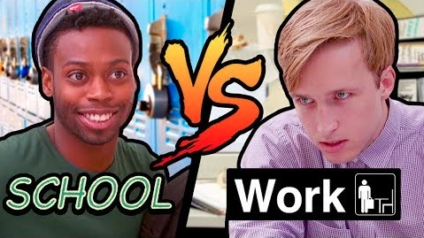 SCHOOL vs WORK | Smosh Wiki | Fandom