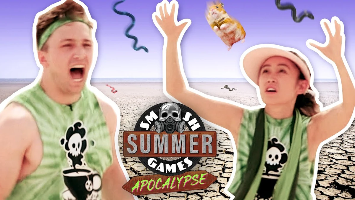 SLIPPERY SNAKES CHALLENGE | Smosh Wiki | Fandom