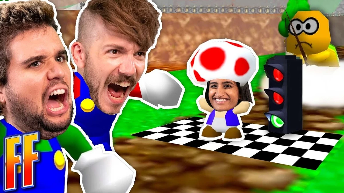 Mario 64 But We're Racing | Smosh Wiki | Fandom