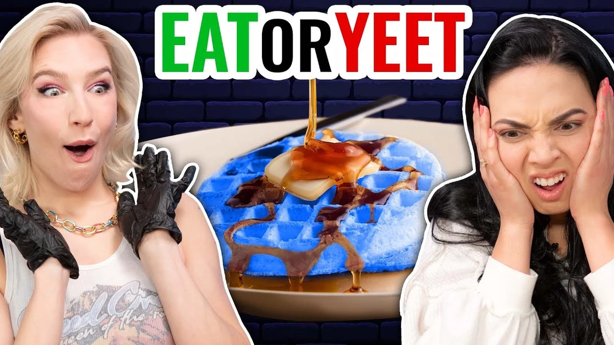Eat It Or Yeet It But Everything Is Blue | Smosh Wiki | Fandom
