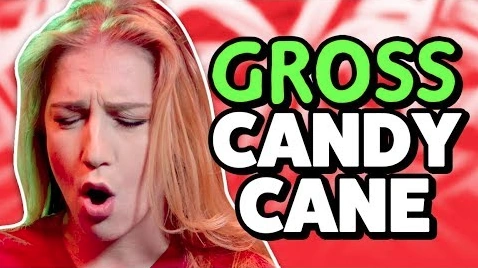 GROSS CANDY CANE TASTE TEST | Smosh Wiki | Fandom