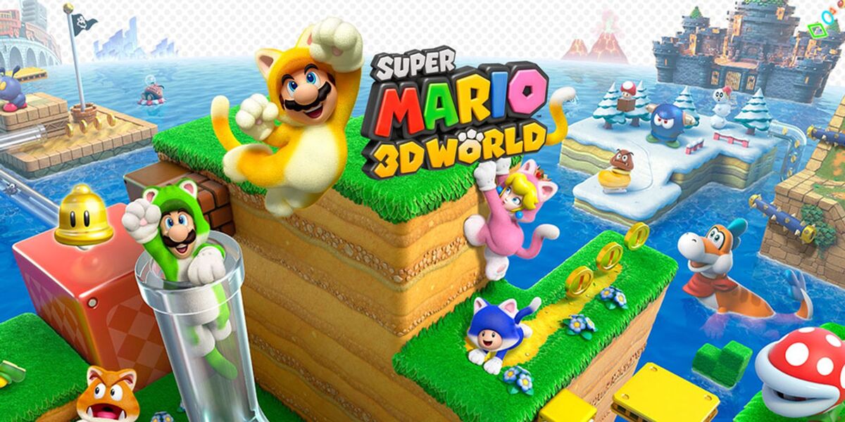 Super Mario 3d Land Background