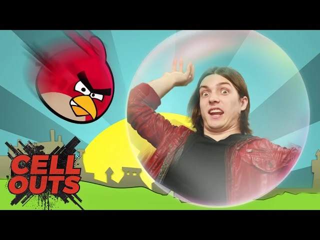 ANGRY BUBBLE TROUBLE (Cell Outs) | Smosh Wiki | Fandom