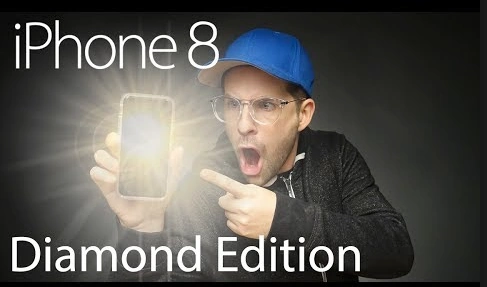 FIRST LOOK: $50,000 iPhone 8 Diamond Edition | Smosh Wiki | Fandom