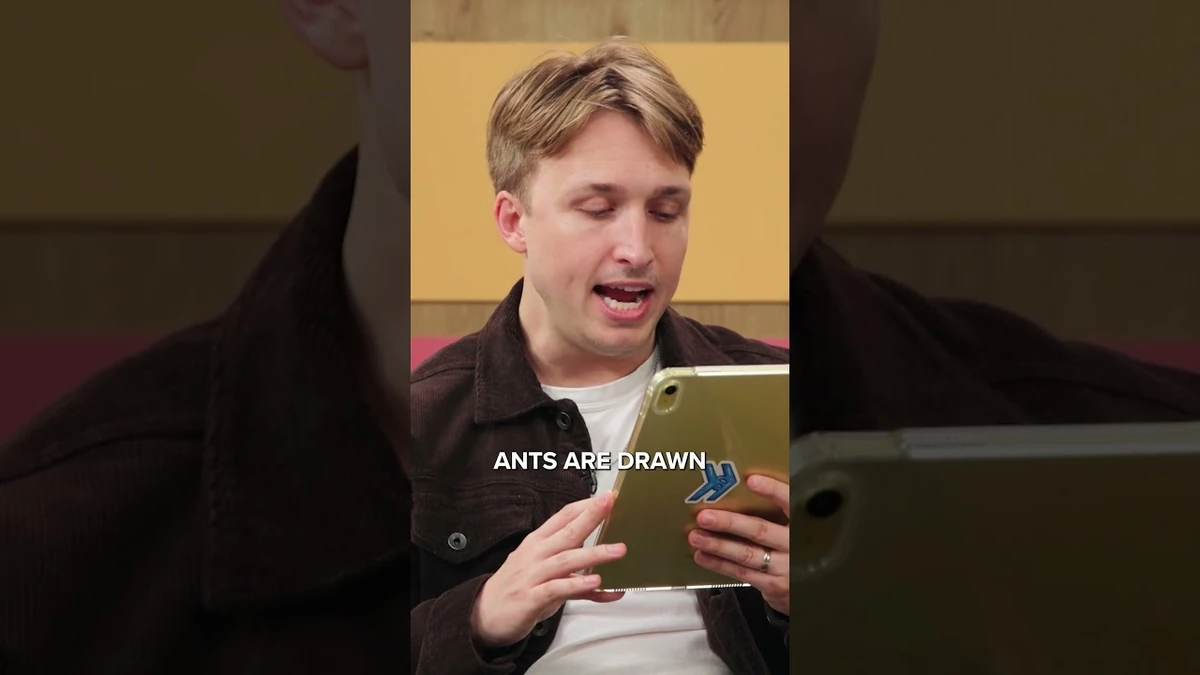 She destroyed his ant colony and set them loose in the apartment ...