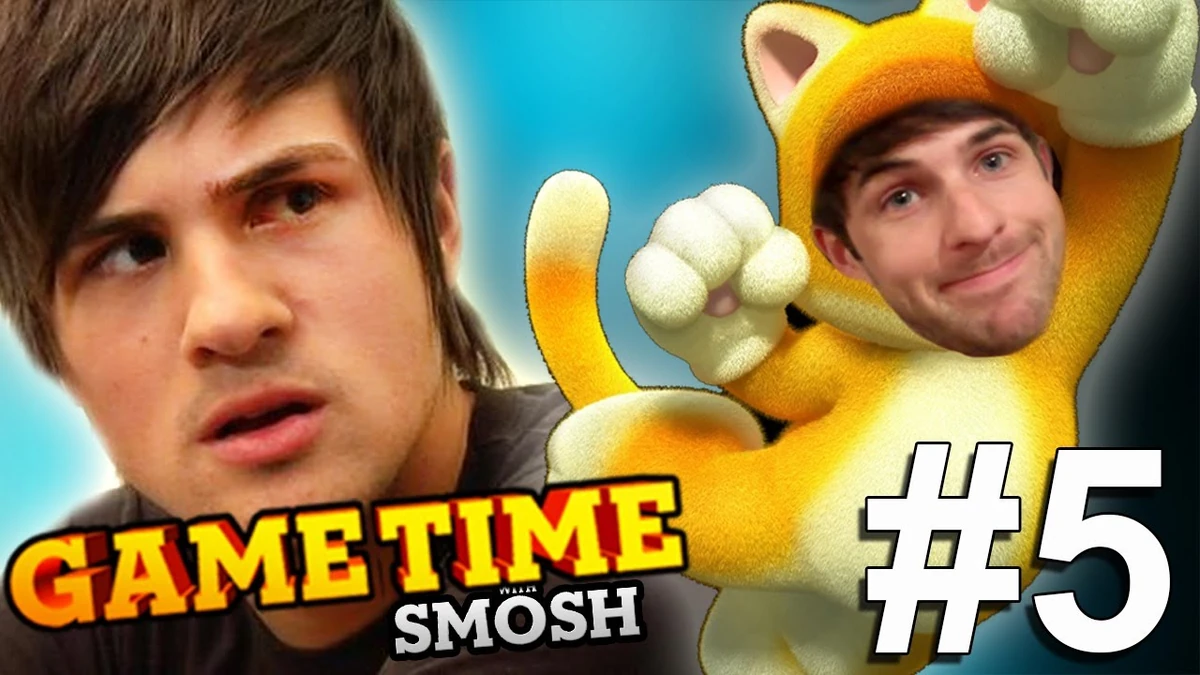LOSING IT OVER CAT MARIO (Gametime w/ Smosh) | Smosh Wiki | Fandom