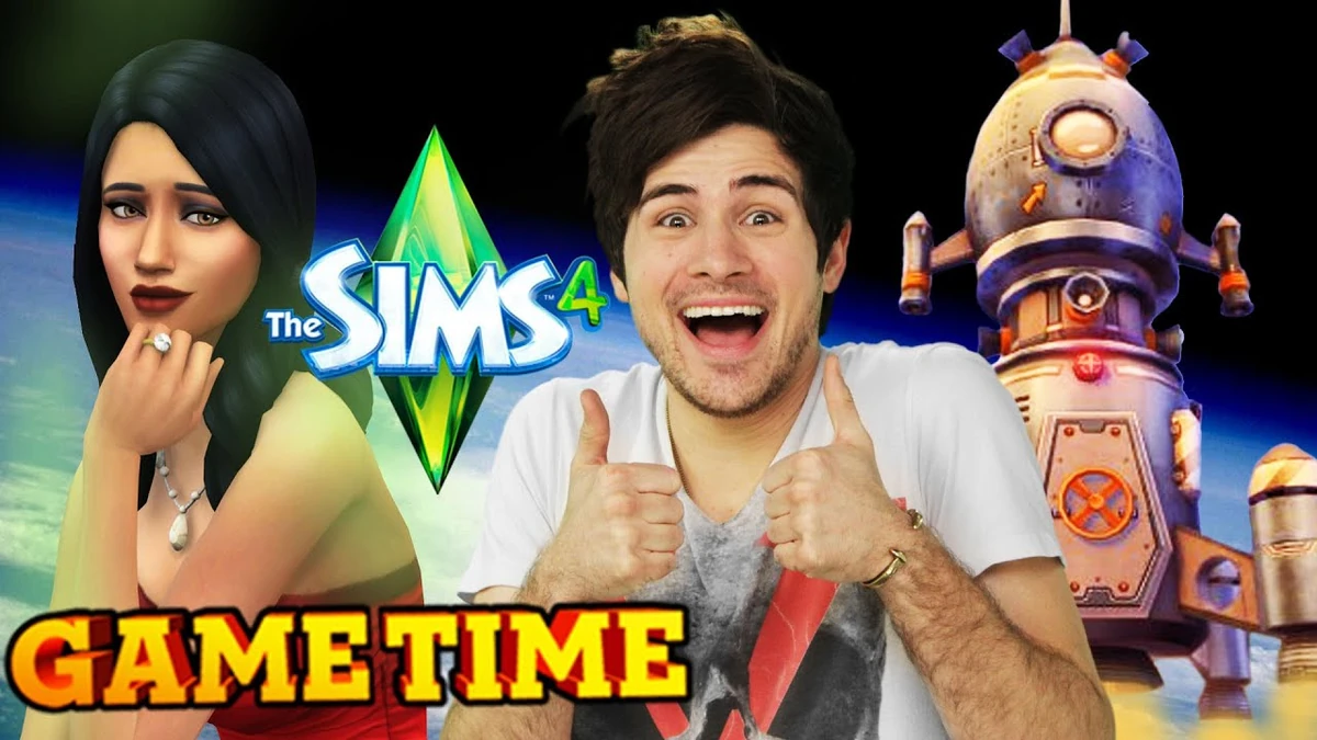 THE SIMS 4 ROCKET LAUNCH (Gametime w/ Smosh Games) | Smosh Wiki | Fandom