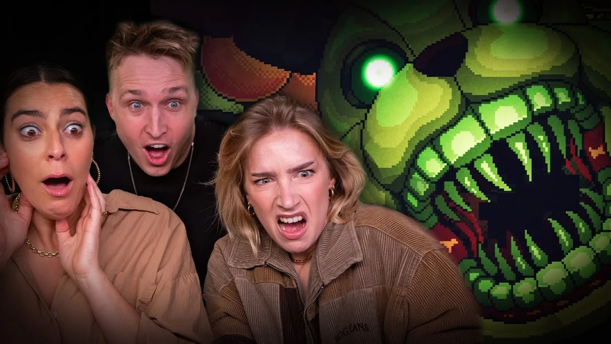 Our First Time Playing Five Nights At Freddy's: Into The Pit (Part 1 ...