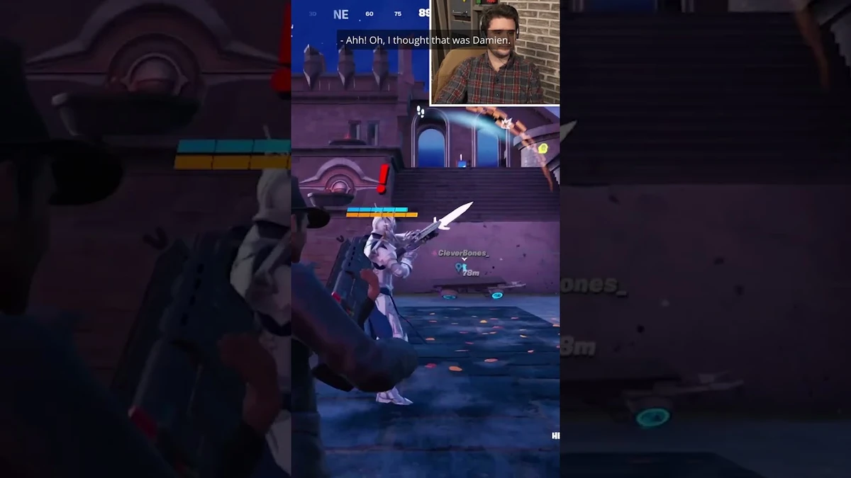 Damien Haas fights his own character in Fortnite | Smosh Wiki | Fandom