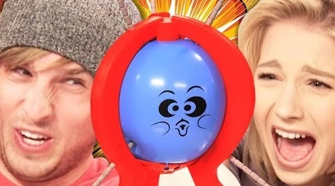 DON'T POP THE BALLOON (Sleepover FINALE!) | Smosh Wiki | Fandom