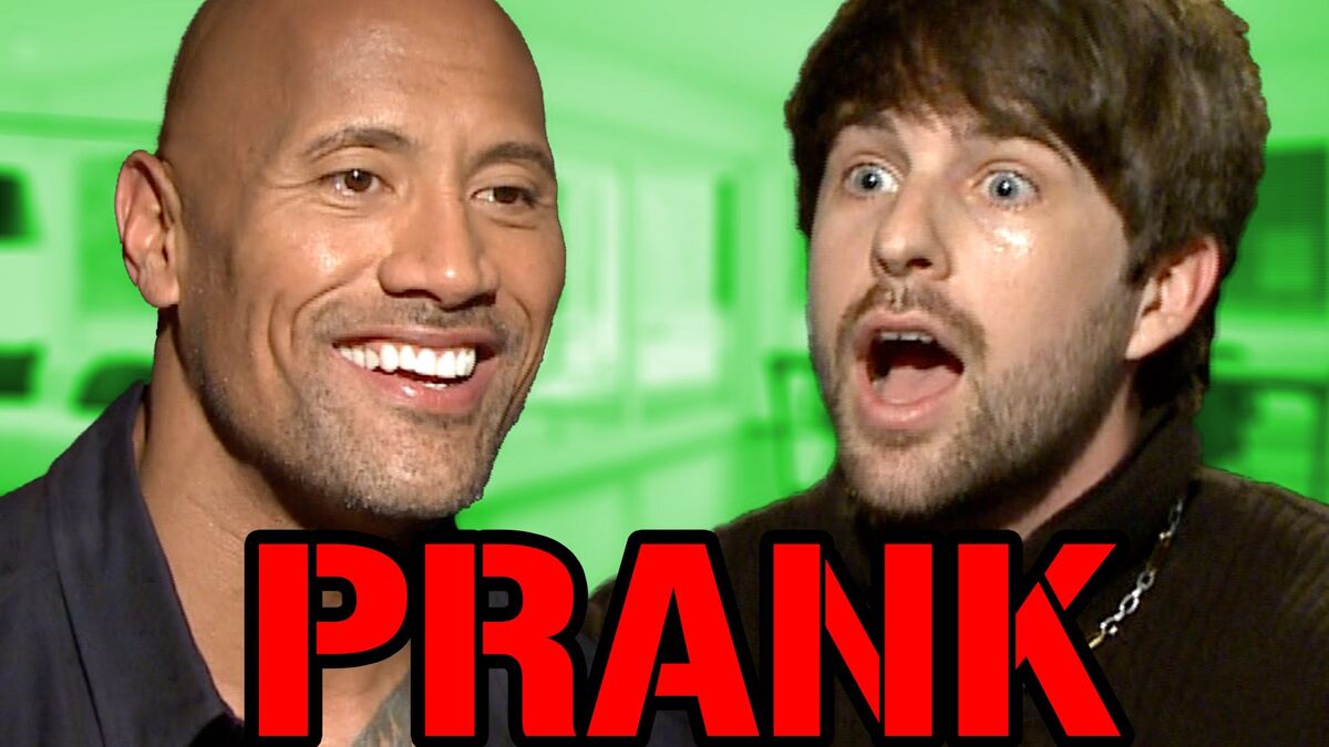 The Rock Interview PRANK | Smosh Wiki | Fandom